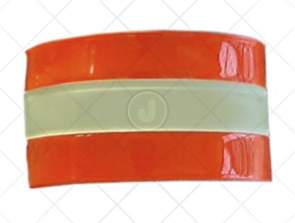 Red High Visibility Armband plain | Jalite Group